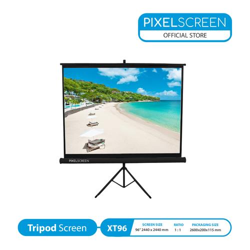 Jual PIXELSCREEN Projector Tripod Screen 96 inch - Jakarta Pusat ...