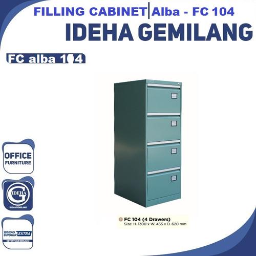 Jual filling cabinet 4 laci Alba FC 104 - Jakarta Timur ...