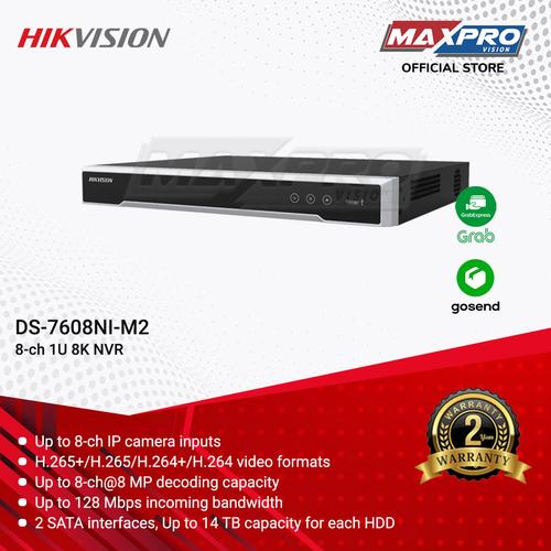 Jual DS-7608NI-M2 - HIKVISION NVR 8CH 2 SLOT HDD - Jakarta Barat ...