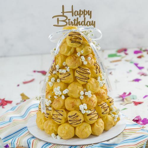 Jual Mini Choux Tower - Original, Vanilla Choco - Jakarta Utara - Grace ...