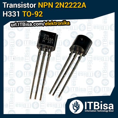 Jual ITBisa - Transistor BJT NPN 2N2222 A 2N2222A H331 Penguat Switch TO92 - 1PCS - Jakarta ...