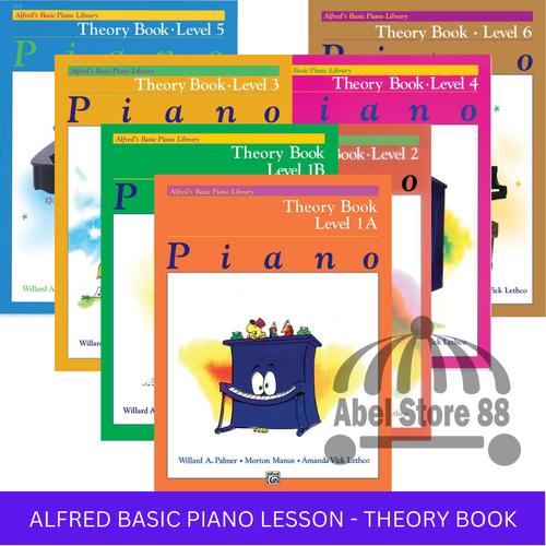 Jual Alfred Basic Piano Library Theory Book 1A/1B/2/3/4/5/6 Teori Musik ...