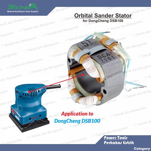 Jual Stator / Bantalan Orbital Sander Mesin Amplas Dongcheng DSB100 ...