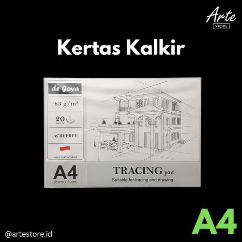 Jual Kertas Kalkir A4 - De Goya Tracing Paper - Kota Tangerang - ARTE ...