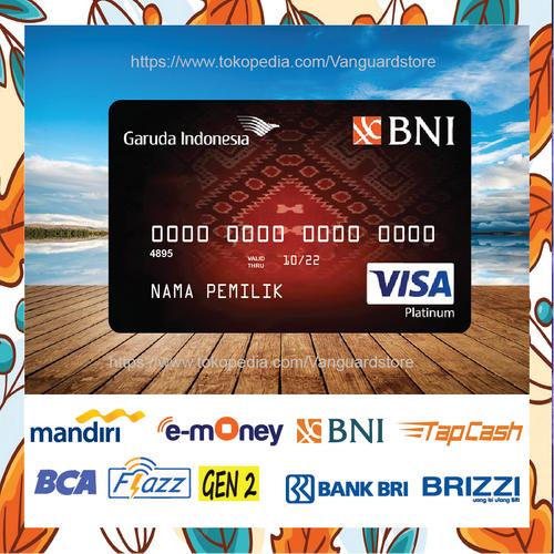 Jual KARTU EMONEY BNI VISA PLATINUM CREDITCARD MANDIRI BRI BNI BCA 1 ...