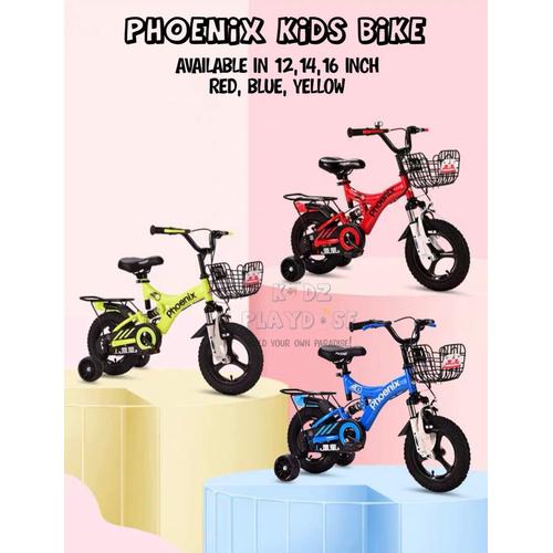 Jual Sepeda Phoenix Anak 12,14 & 16 Inch Merah dan Biru READY STOCK ...