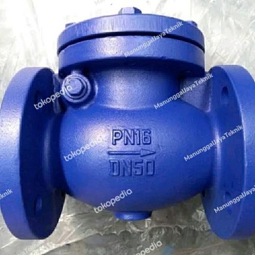 Jual swing check valve cast iron 4" inch PN 16 - Jakarta Barat ...