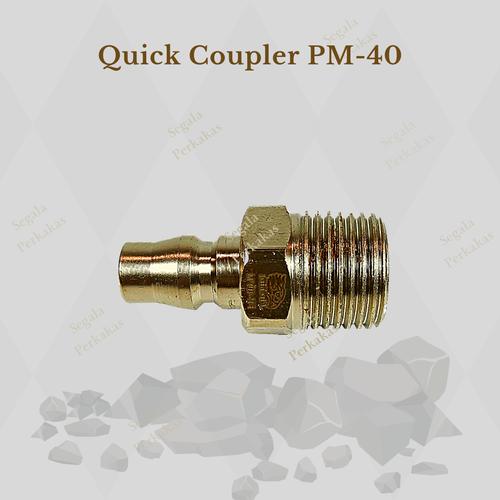 Jual Quick Coupler PM 40 Firebird Sambungan Selang Compressor 1/2 ...