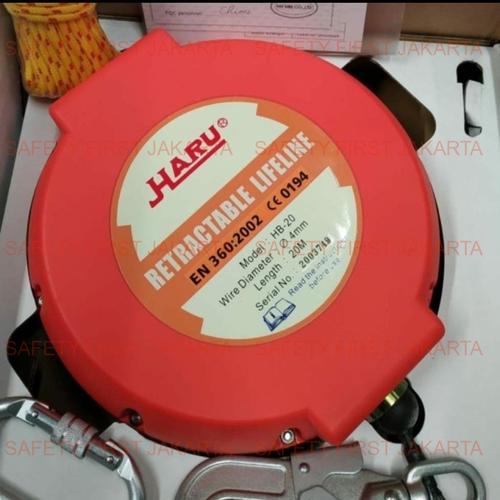 Jual RETRACTABLE LIFELINE FALL ARRESTER 20M 20 METER PENGAMAN ...