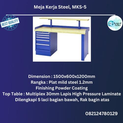 Jual Meja Kerja Workshop Bengkel Workbench Workstation Besi Ekonomis 5 ...