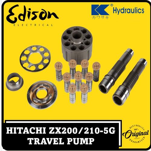 Jual HITACHI ZX200 ZX210-5G Travel Pump Block Piston Valve Plate ...