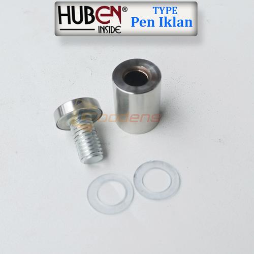 Jual Huben PIK 19-30 Pen Iklan Baut Sekrup Kaca Akrilik Sign Board ...
