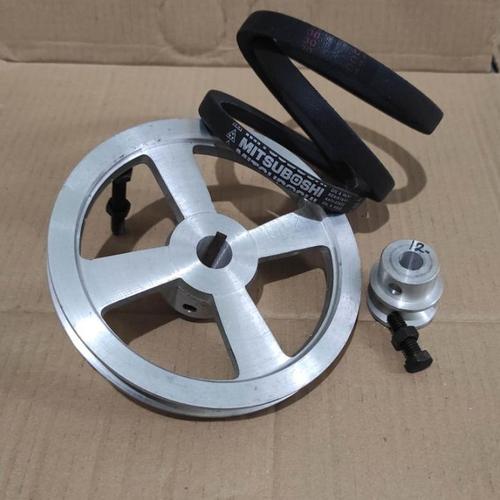 Jual Pulley transmisi 6" dan 1.5" jalur A1 plus Fanbelt ( baca ...