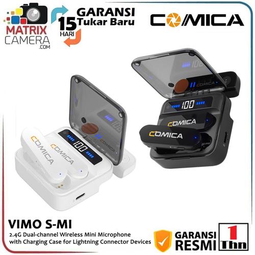 Promo COMICA VIMO S-MI 2.4G Mini Wireless Mic Microphone for iOS ...