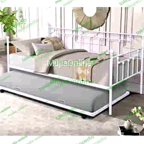 Jual Princess Sofabed Day Modern Ranjang Besi Minimalis Divan Single ...