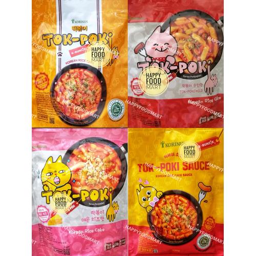 Jual KORINUS TOKPOKI/BUNSIK TTEOKBOKKI/TOPPOKI/TOK-POKI HALAL/TOPOKI ...