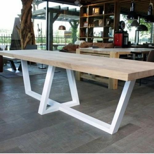 Jual Meja kauyu mahoni minimalis ukuran 200x80x75x3,5cm - Kab. Lebak ...