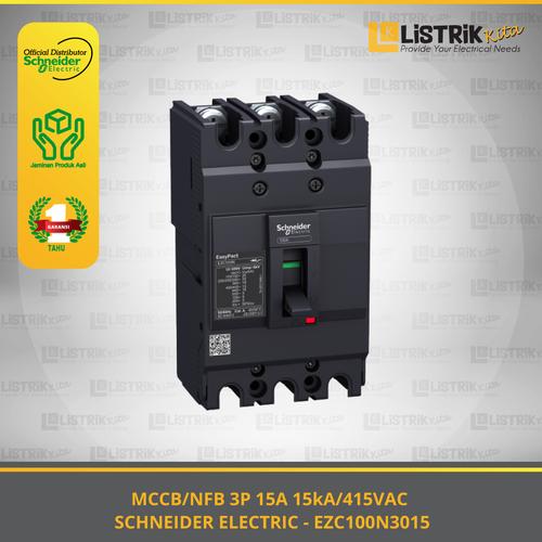 Promo MCCB SCHNEIDER EZC100N 3P/3T 15A 15kA - EZC100N3015 Cicil 0% 3x - Jakarta Timur - MGSSHOP ...
