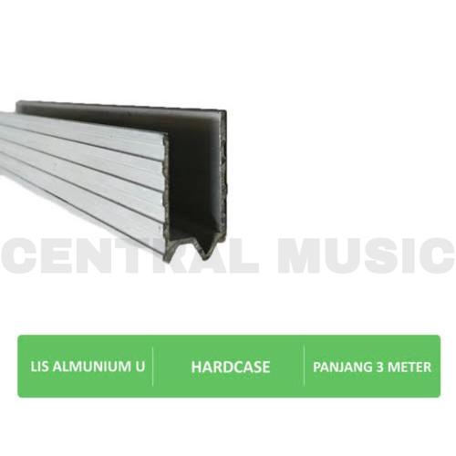 Jual SIKU HARDCASE LIS ALUMINIUM MODEL 'U' PANJANG 3 METER SILVER ...