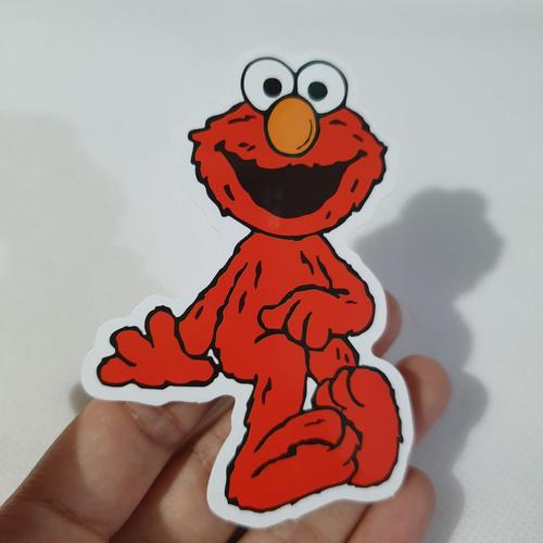 Jual Sticker Sesame Street Elmo (Decal Waterproof, Laptop dll) S7 ...