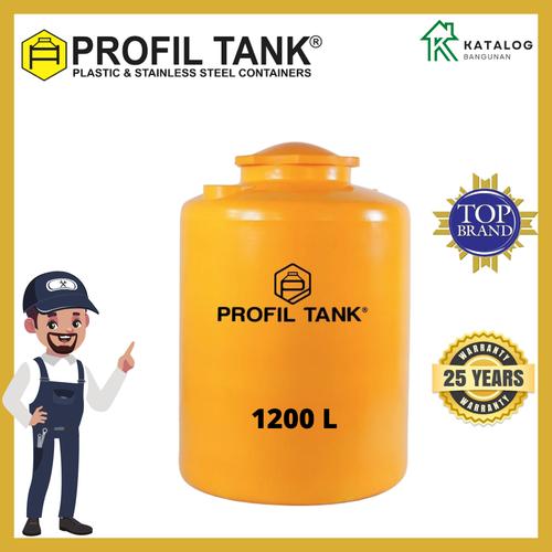Jual TANGKI AIR PLASTIK PROFIL TANK TDA 1200 LITER - TOREN AIR PROFIL ...