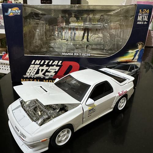 Jual Jada 1/24 Metal diecast RX7 Initial D Ryosuke Takahashi RARE ...