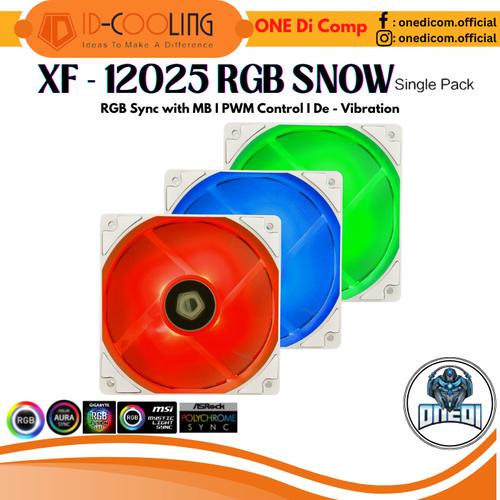 Jual ID-COOLING XF-12025 SNOW RGB PWM Fan - Kota Medan - ONE Di Comp ...