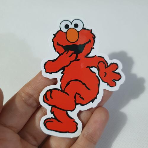 Jual Sticker Sesame Street Elmo (Decal Waterproof, Laptop dll) S6 ...