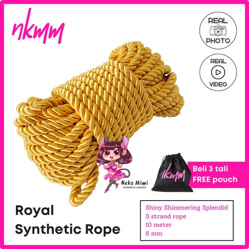 Jual NKMM Shiny Royal Synthetic Shibari Rope - Tali Kinbaku Neko Mimi ...