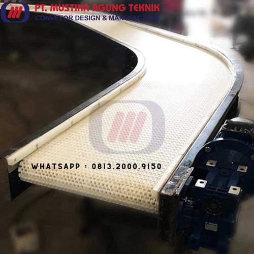 Jual Modular Belt Conveyor Radius ( Custom ) - Kota Tangerang - Mustika ...