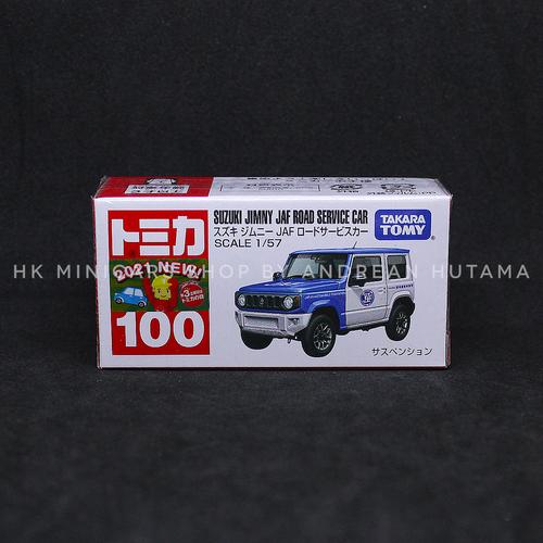 Jual Tomica 100 Suzuki Jimny JAF Road Service Car Diecast Takara Tomy ...