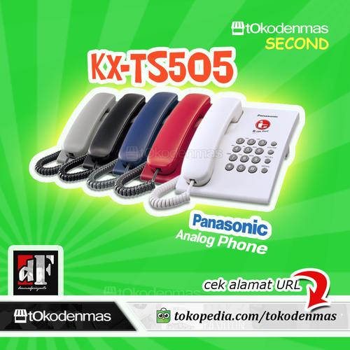 Jual Telepon Panasonic KX TS505 Analog Second Bekas - Putih - Jakarta ...