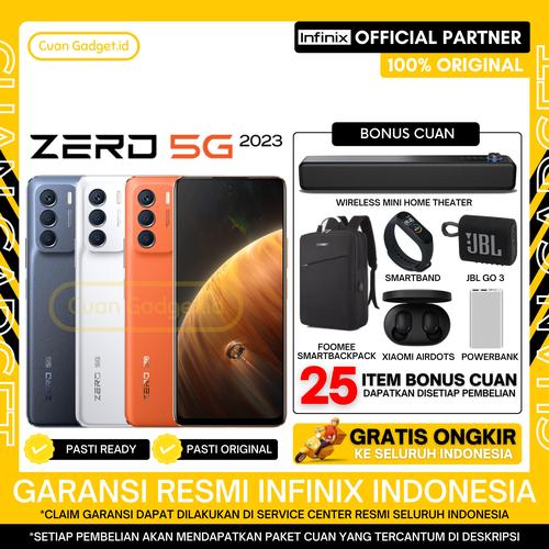 Promo INFINIX ZERO 5G 2023 8/256 ZERO 5 G 2023 8/256 GARANSI RESMI INDONESIA - WHITE, TANPA ...