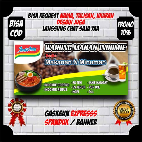 Jual Spanduk Banner Warmindo Warung Makan Indomie - Banner Usaha ...