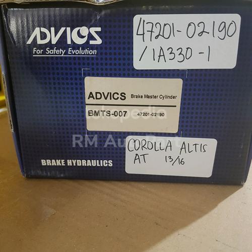 Jual Master Rem Corolla Altis gen1 Old 2001-2005 Advics ZZE121 Matic ...
