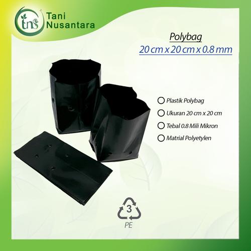 Jual Plastik Polybag Hitam 20 cm x 20 cm - 1 Lembar - Kab. Blitar ...