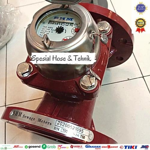 Jual Flow Meter Air Limbah SHM 4 Inch DN100 / Water Meter Air Kotor ...