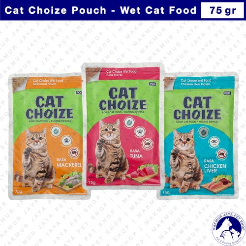 Jual Cat Choize POUCH 75 gr / Wet Cat Food / Makanan Kucing Basah 75gr ...