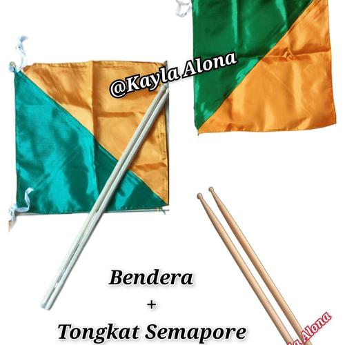 Jual BENDERA + TONGKAT SEMAPORE HW " HIZBUL WATHAN " - BENDERA+TONGKAT ...