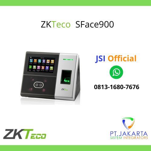 Jual ZKTeco SFace900 Mesin Absensi & Akses Kontrol Pintu Sidik Jari Wajah - Kota Tangerang - JSI ...