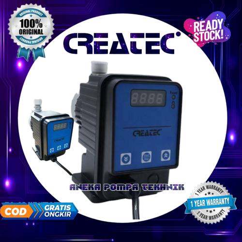 Jual Dosing Pump 3 LPH Pompa Dosing Createc E0703 7bar Dosing Pump 3L ...