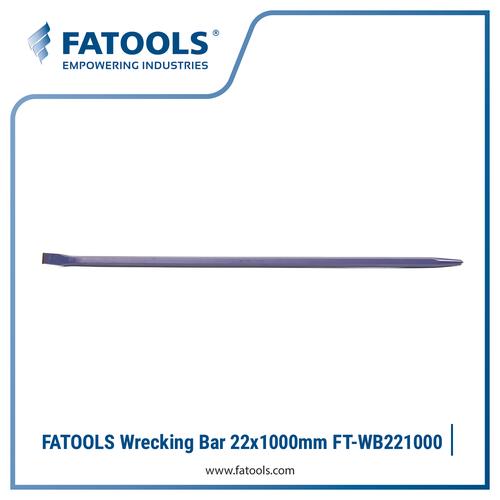 Jual FATOOLS WB221000 Wrecking Bar 22X1000mm Linggis Pencabut Paku ...