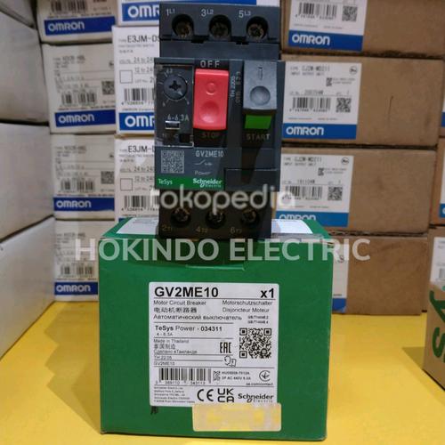 Jual SCHNEIDER GV2ME10 MOTOR CIRCUIT BREAKER GV2ME 10 4-6A 2.2KW ORI ...
