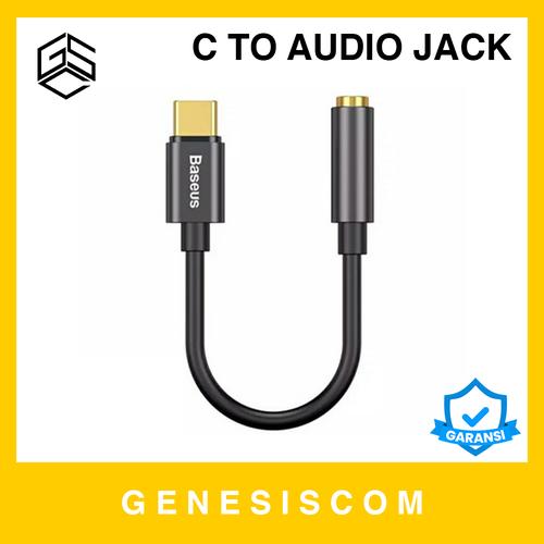 Jual Kabel Converter USB Type C Male to Audio Jack 3.5mm Female BASEUS ...