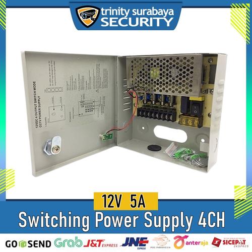 Jual PSU 5A BOX / PSU BOX Power supply 12V 5A PANEL BOX - Kota Surabaya ...