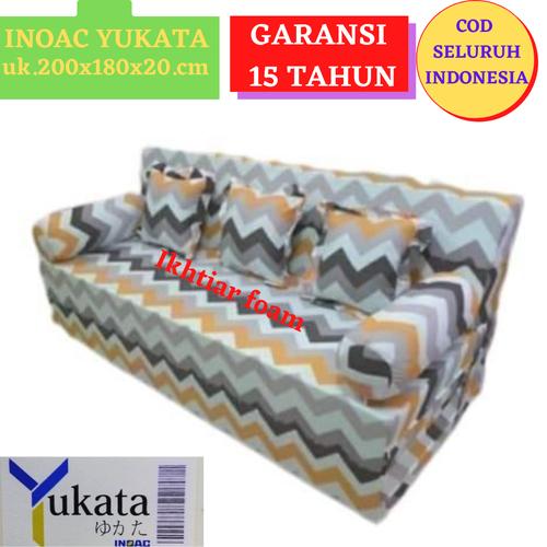 Promo yukata Sofa bed / Sofabed INOAC YUKATA D 23 No.1 Uk : 200 x 180 x ...