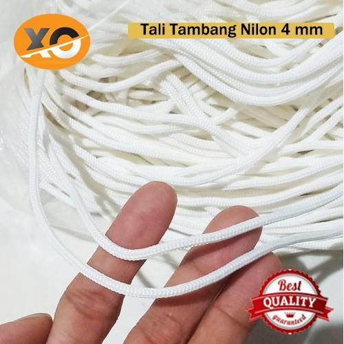 Jual Tali Tambang Nylon 3mm 4mm 5mm 6mm 7mm 8mm 10mm 12mm 14mm Tali Nilon - 4 mm - Kab ...
