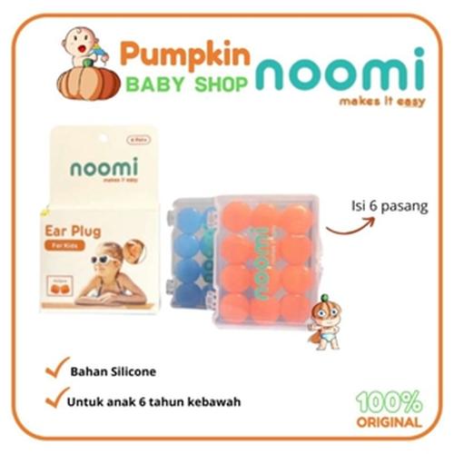Jual NOOMI Earplug / NOOMI pelindung telinga bayi anak - Orange ...