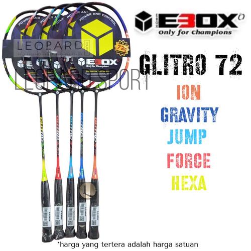 Jual Raket Badminton Ebox Glitro 72 Ion Gravity/Jump/Force/Hexa - Kota ...