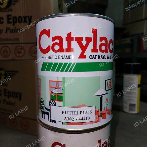 Jual CATYLAC CAT KAYU BESI SYNTHETIC ENAMEL / CAT KAYU BESI MURAH 0.9 L ...